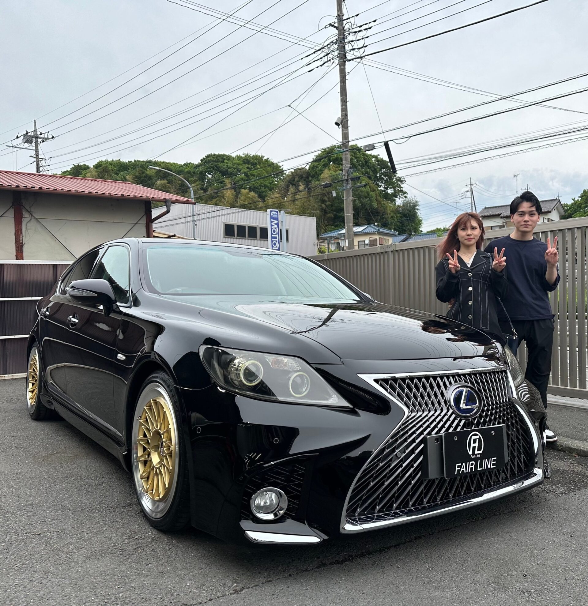 山梨県 H様 LS460 ワンオフ50仕様スピンドルフルエアロKit - FAIRLINE（フェアライン）